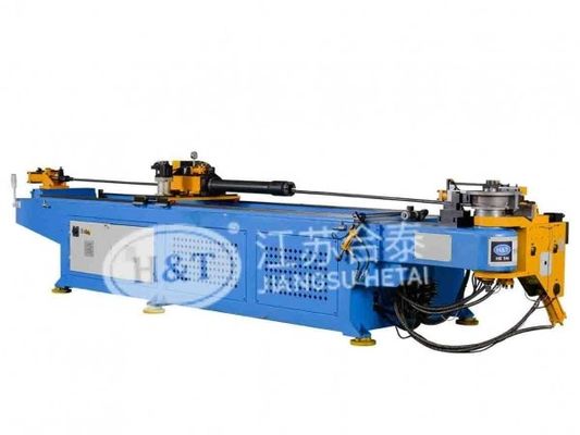 Push Bending Type Automated Pipe Bender CNC80RHS Steel Pipe Bending Machine