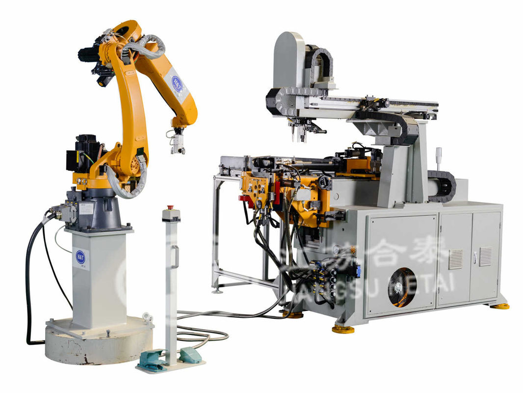 Industrial Robot CNC Tube Bender Heavy Duty Pipe Bending Machine CNC18RED